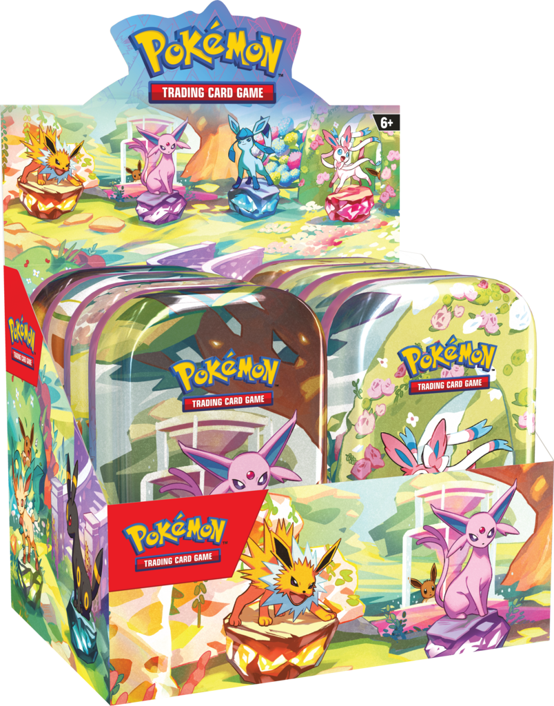 Pokemon TCG: Scarlet & Violet - Prismatic Evolutions - Mini tin BUNDLE 8 | Pokemon \ Puszki ...